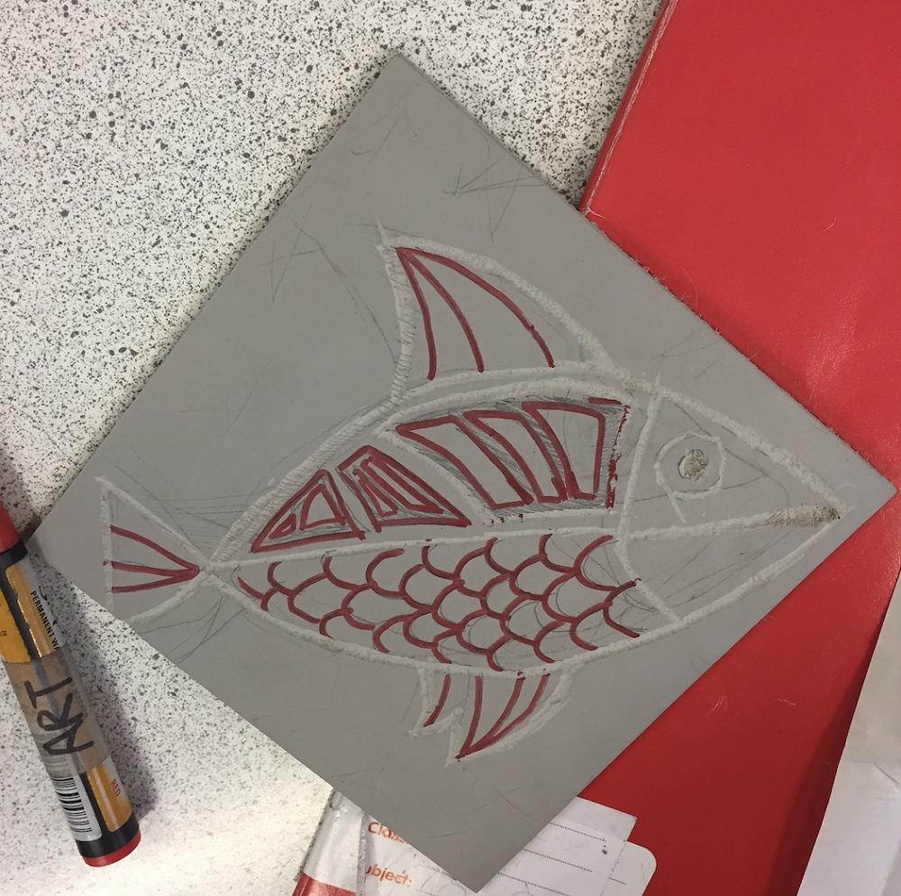 Lino Print Experience in Art Tech