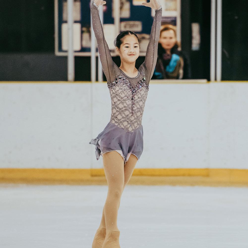 Kyleigh skates her way to gold in the NZ Ice Figure Skating Championship!