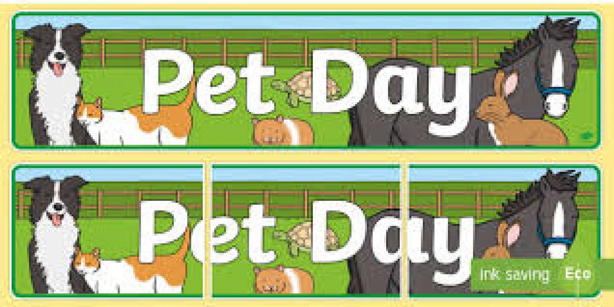 PTA PET DAY BAKE SALE AND CHRISTMAS WRAPPING PAPER SALE