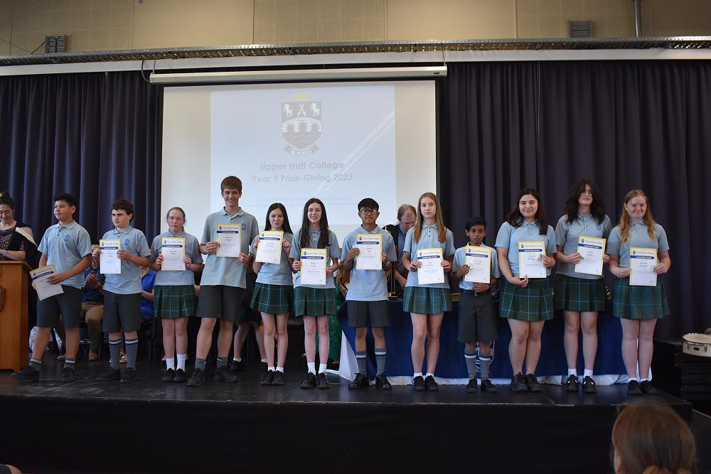Year 9 Prizegiving