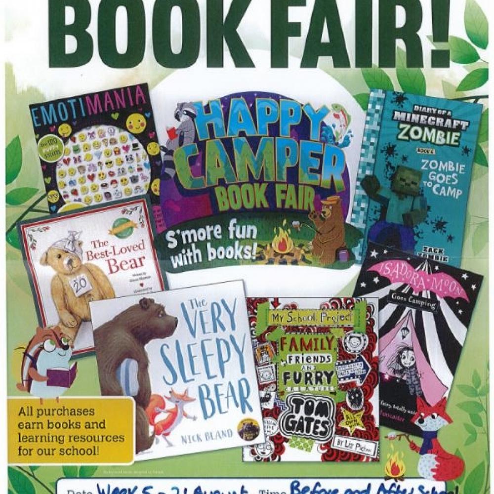 It's Book Fair Week! Starts Monday 21 August.