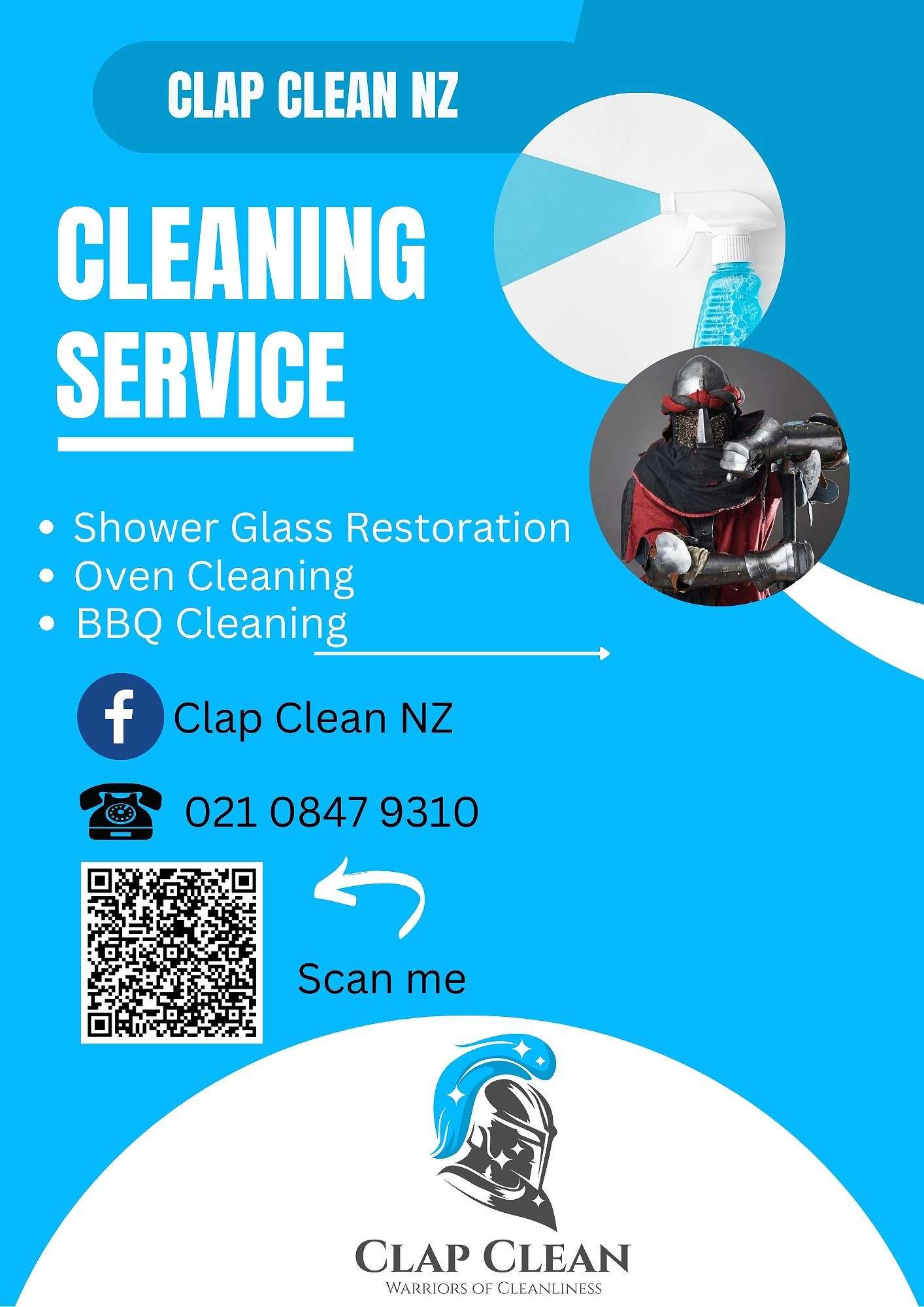 Clap Cleaning - Showers, Oven and BBQ Cleaning