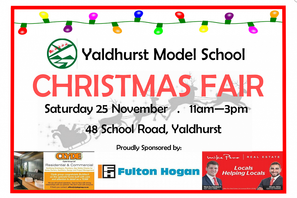 Yaldhurst Model School Newsletter 13 November 2017