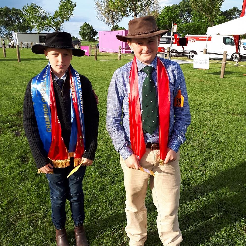 Daniel and Marshall Stokes - Canterbury Show Success