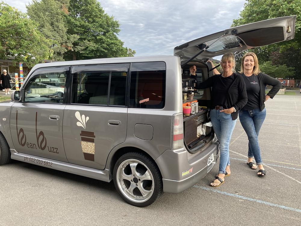 Welcome back to Sue-Ann & Debra from Bean Buzz Coffee.