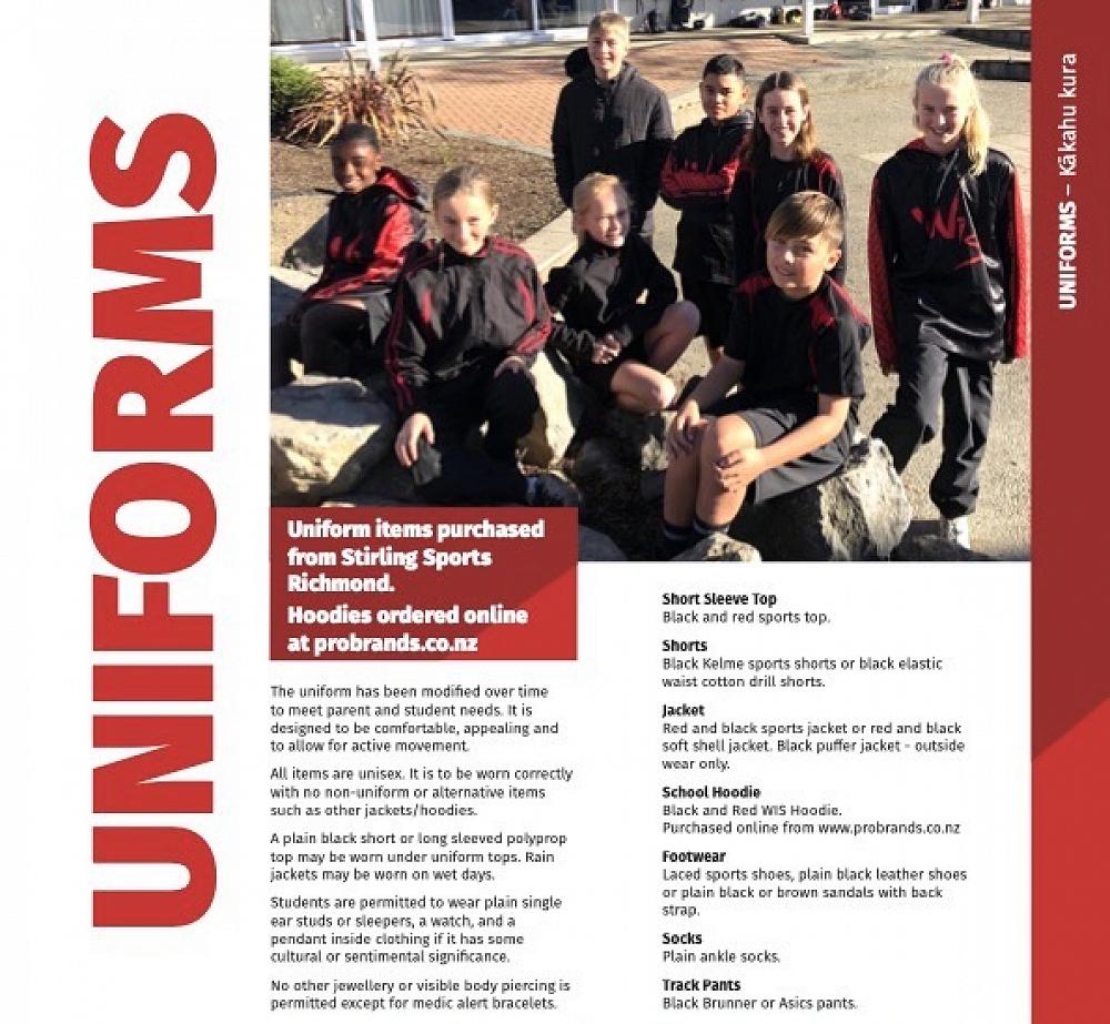 Uniform — Information Pack