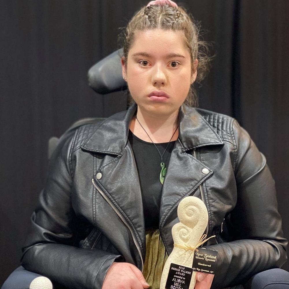 Alisha Mill wins "Bernie Walker Award"!