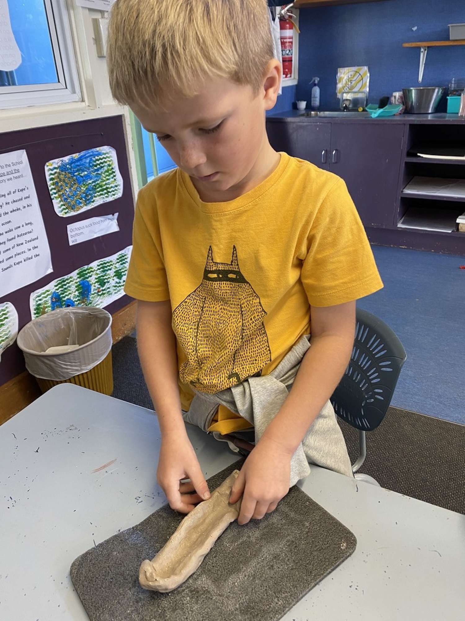 Thanks Intermediate Team For Giving Us Your Left Over Clay.