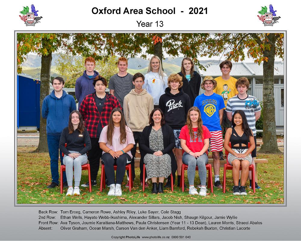 Class photos 2021 — 2021 Oxford Area School Year Book