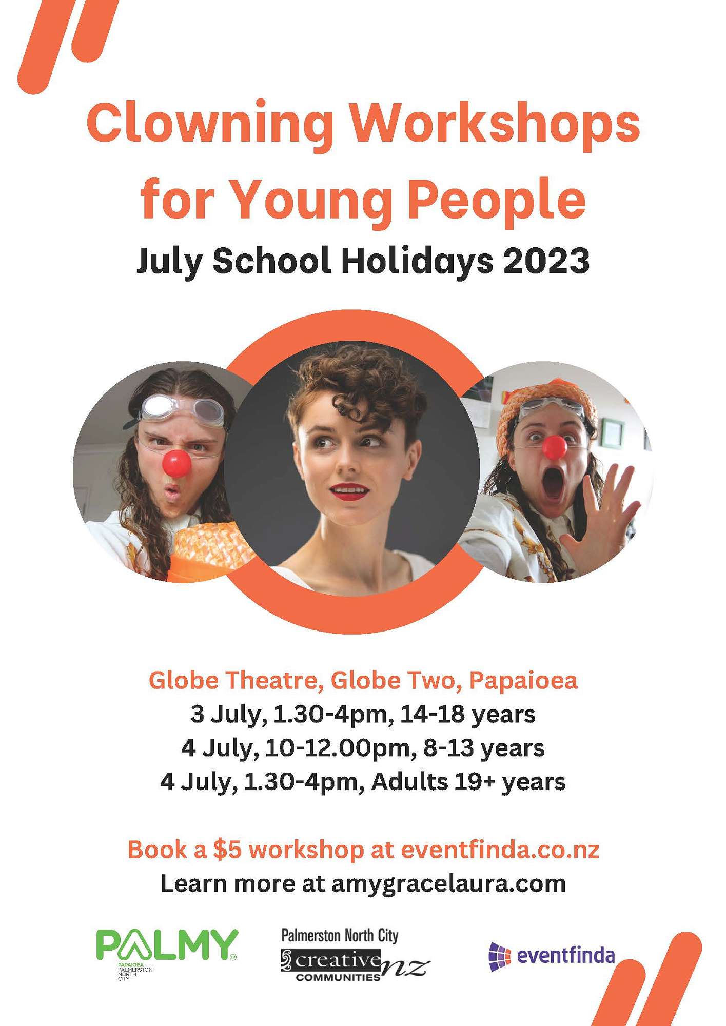 Clowning Workshops for Young People