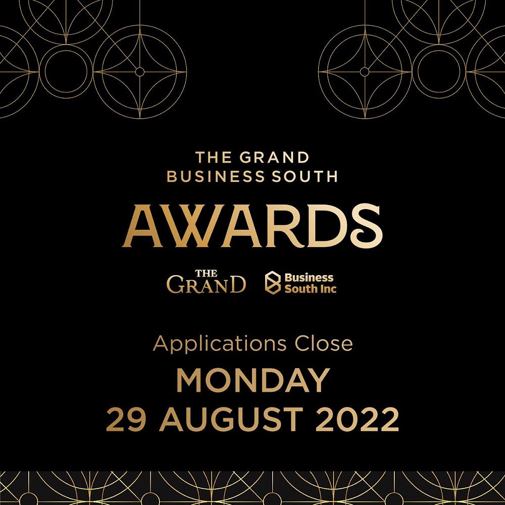 Reminder: The Grand Business South Awards 2022.