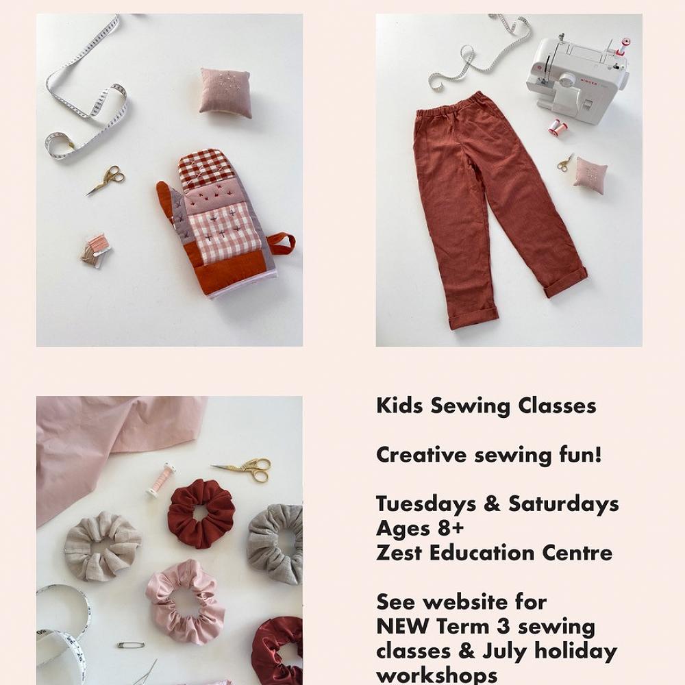 Thread Room - Learn to Sew in Term 3 — Term 2 2022 - News Bulletin