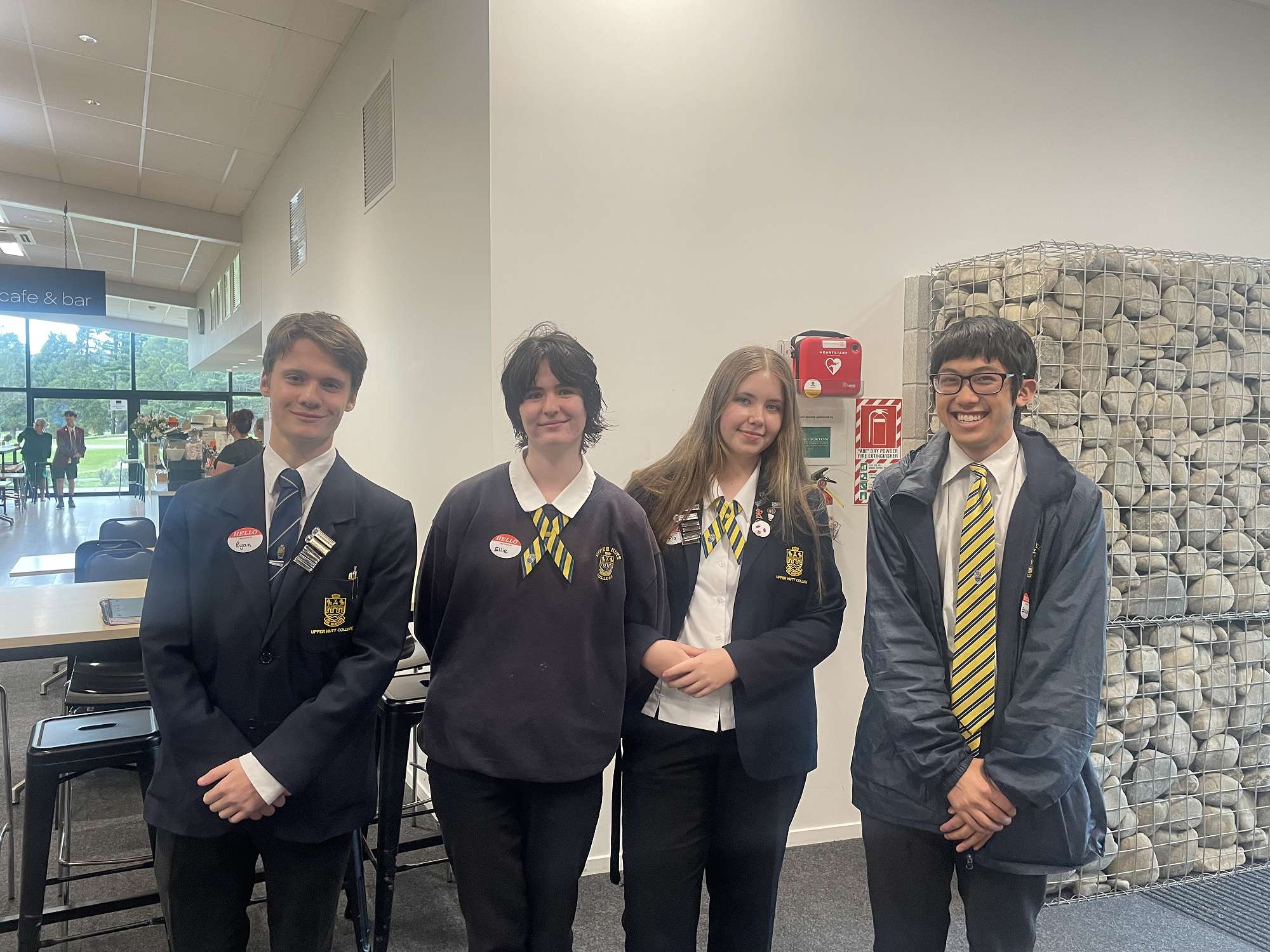 UHC students listen to Prime Minister