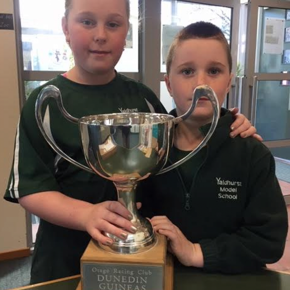 Air Max the Stronach's family horse won the trophy at the Otago Racing ...