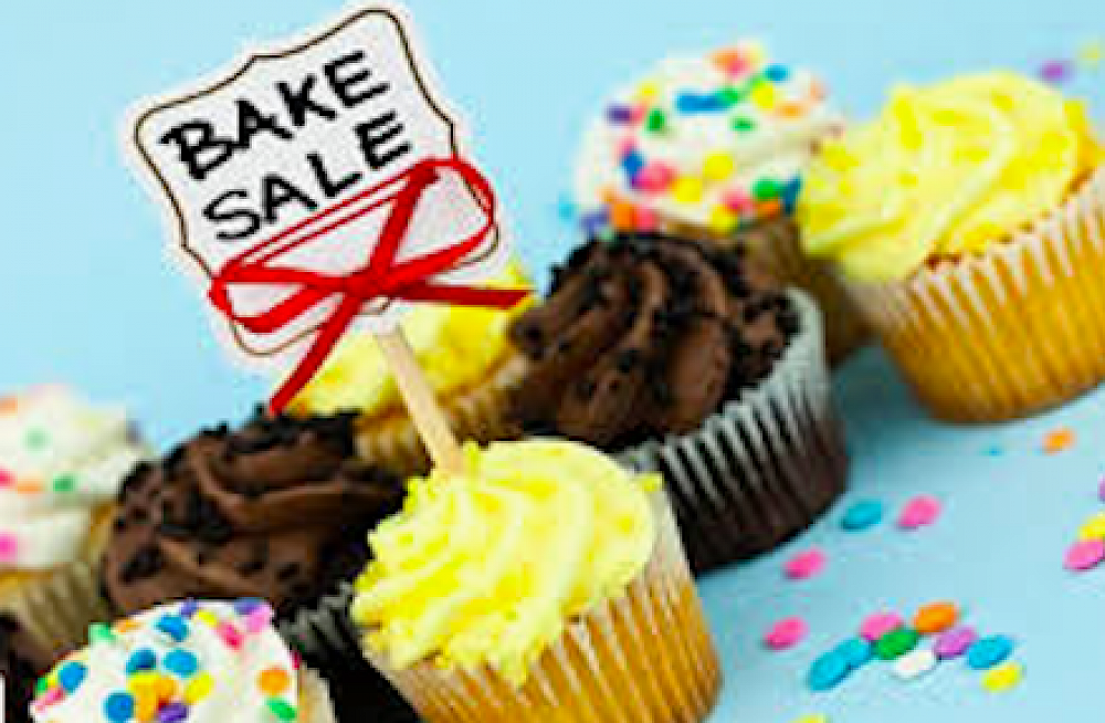 Bake sale on tomorrow, 29 November.