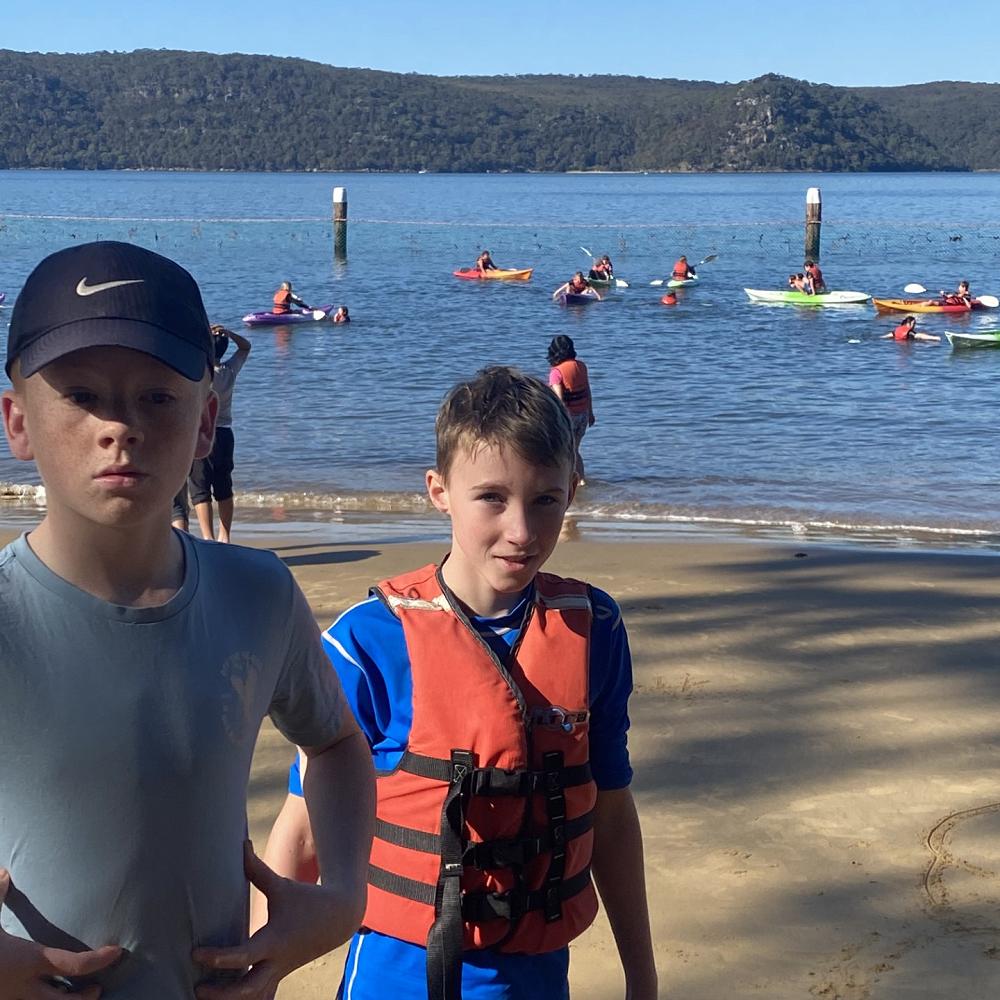Year 7 have a blast at Broken Bay camp