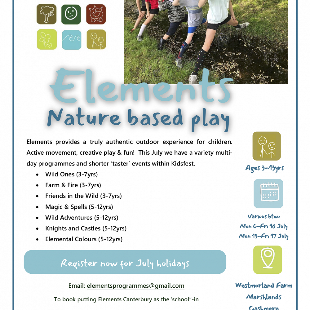 Elements Nature Based Play