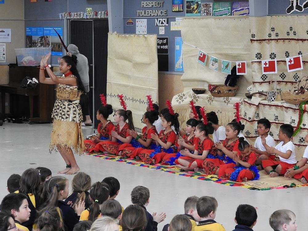 Special student cultural performance.