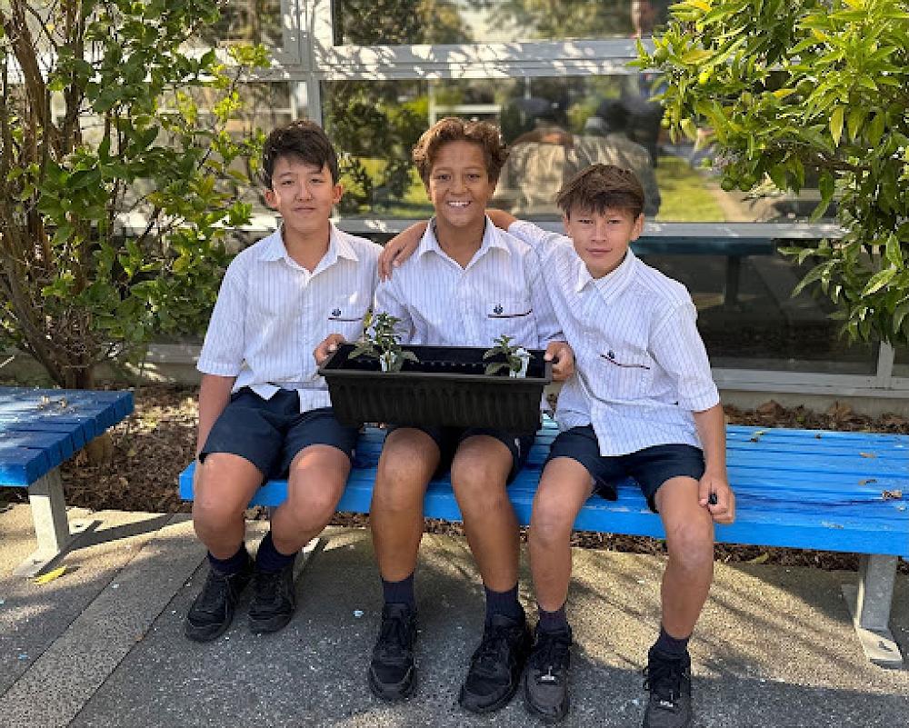 Students enjoy practical landscape gardening session — AJHS eNewsletter ...