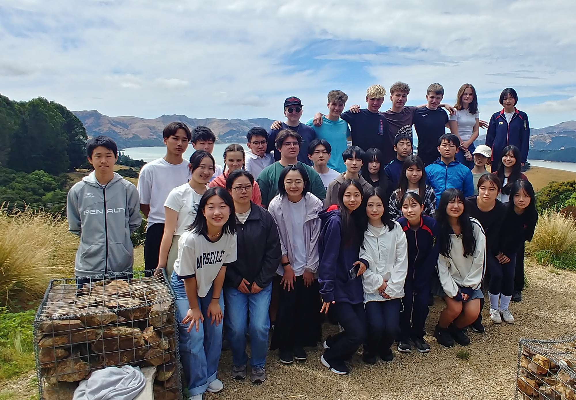 International students at Hillmorton High School