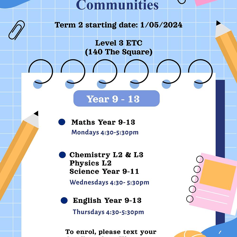 Homework Club — Weekly Update - 28 April 2023