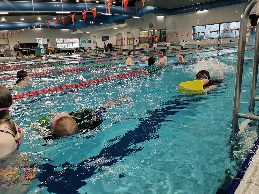 Swimming at Graham Condon