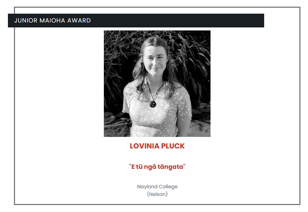 Lovinia wins National Award
