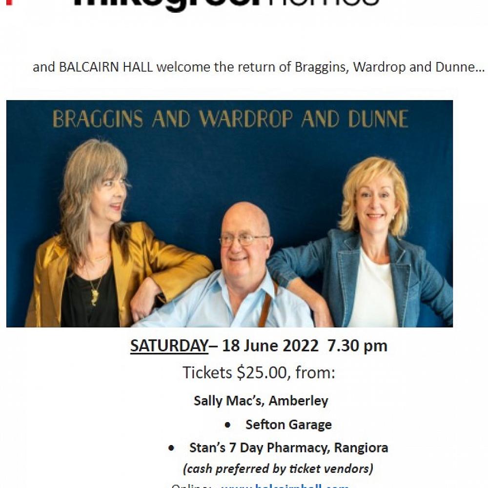 Balcairn Hall Welcomes Liz Braggins, Graham Wardrop & Mary Dunne