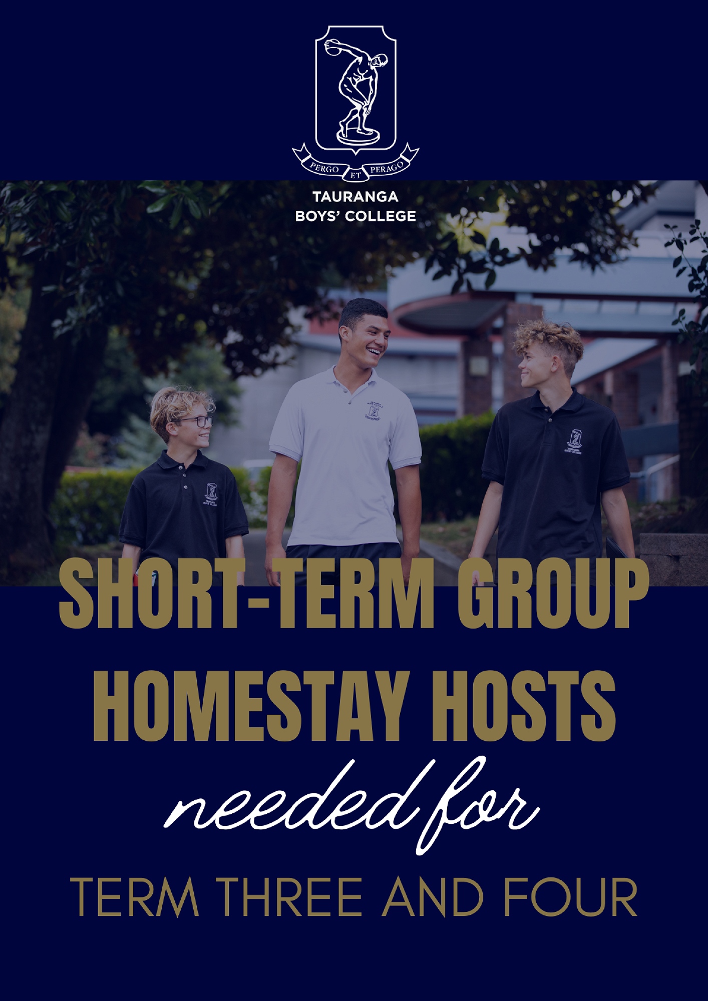 Short-Term Group Homestay Hosts Wanted — TBC Newsletter - 17 May 2024