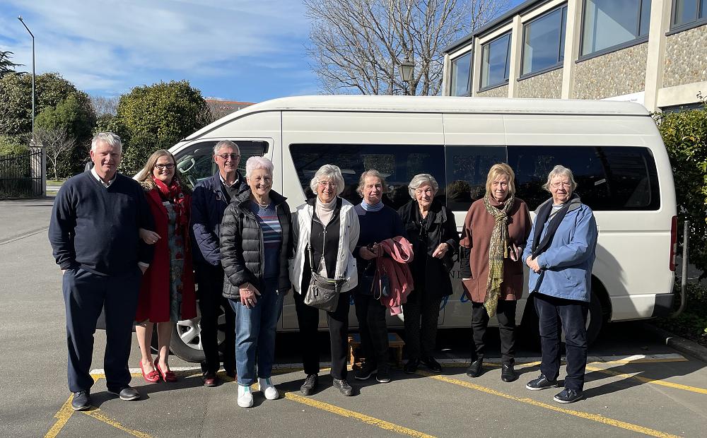 Van Outing Flies out to the Wigram Air Force Museum