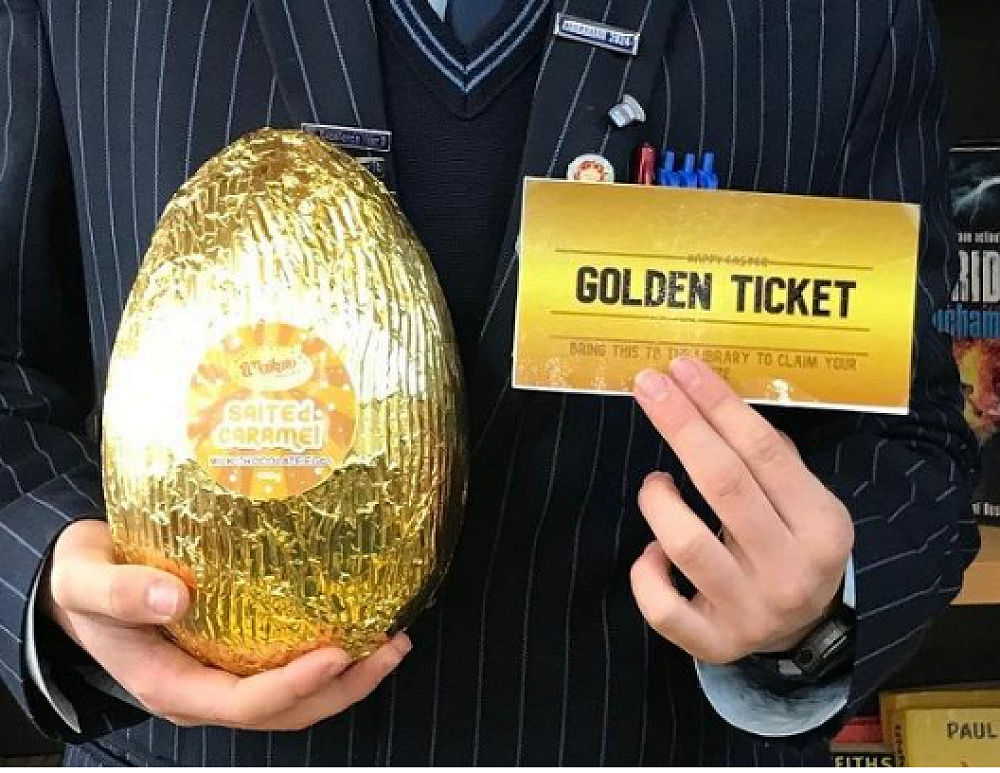Congratulations to the Easter Hunt Golden Tickets Winners — King's Week