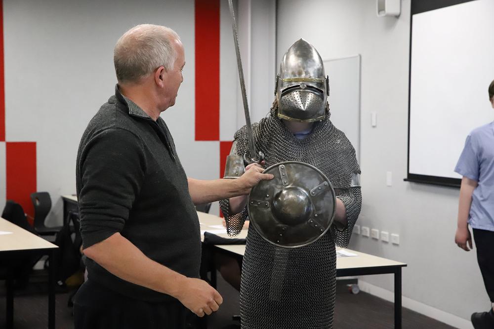 In the classroom - A Knights Tale