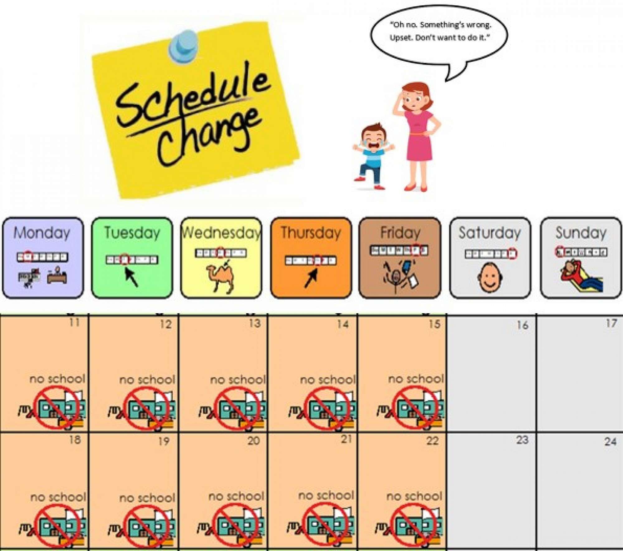 Visual Supports for the Holidays