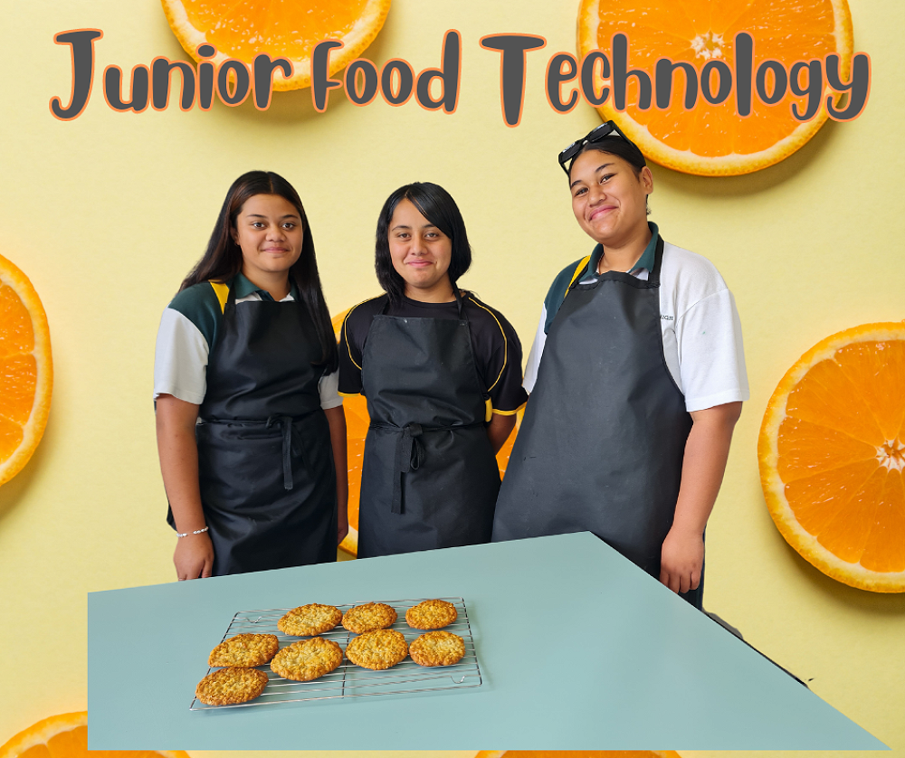 Junior Food Technology — TKHS Newsletter - Term 2 : Week 2