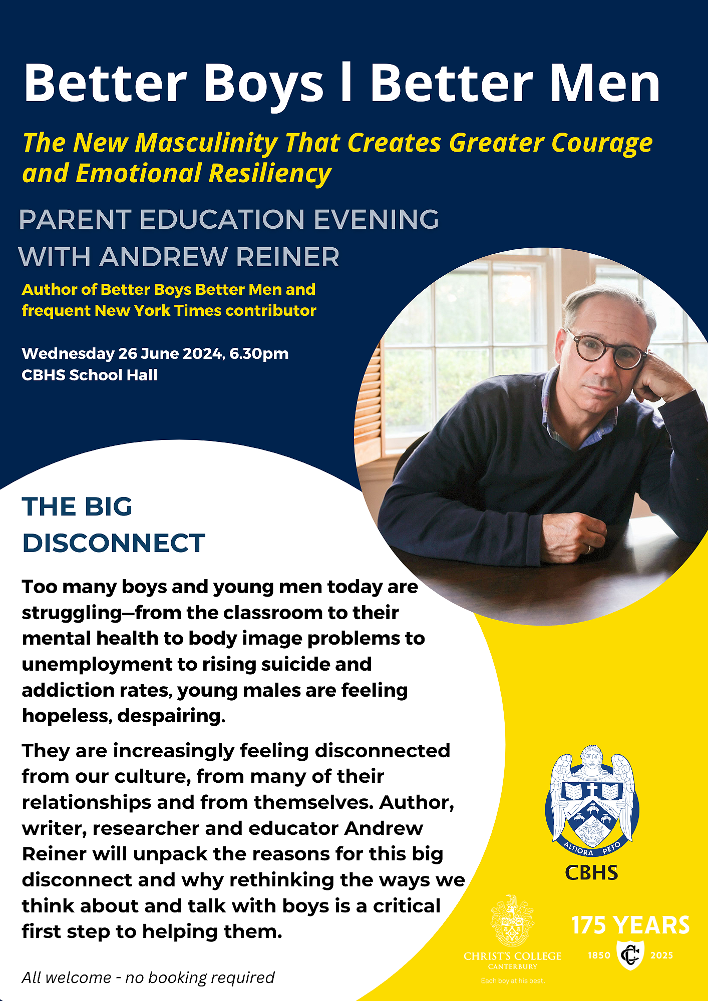 Andrew Reiner - Parent Education Evening