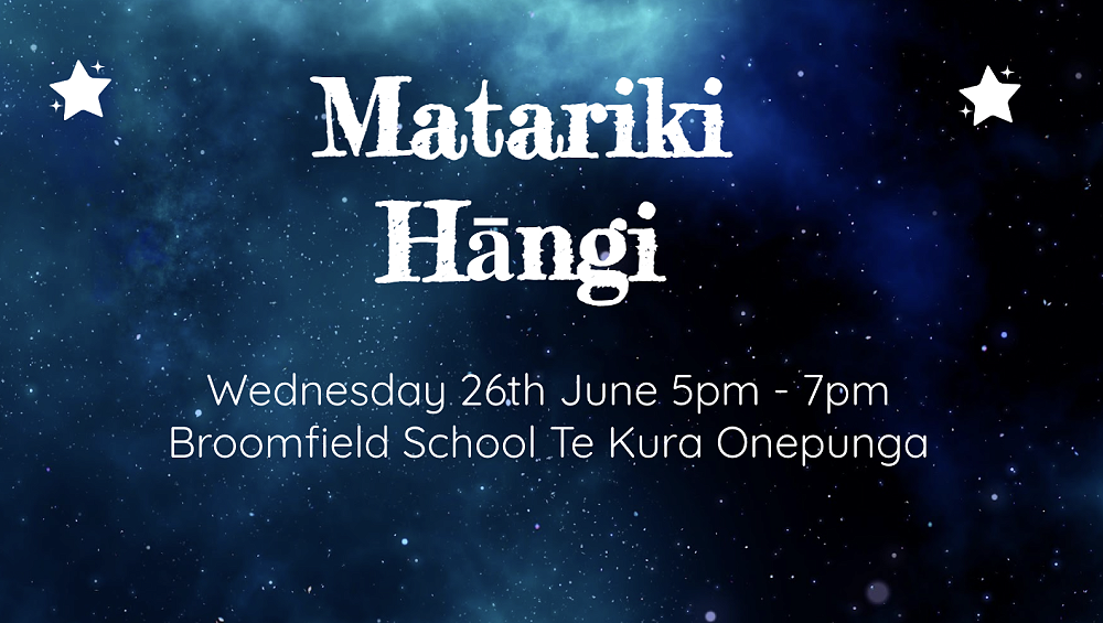 Matariki Hāngi and BEES Bake Sale