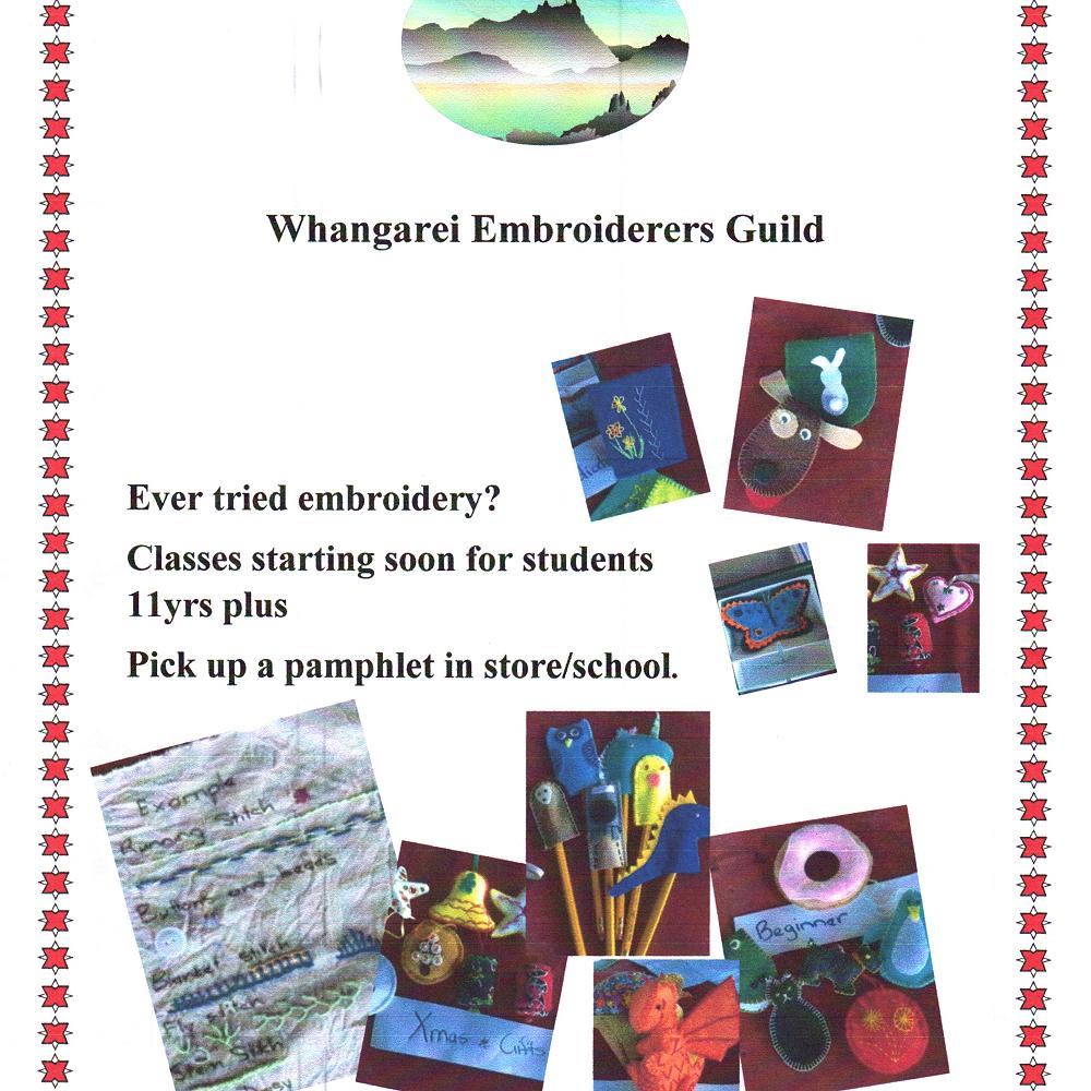 Junior Embroidery Classes 🪡