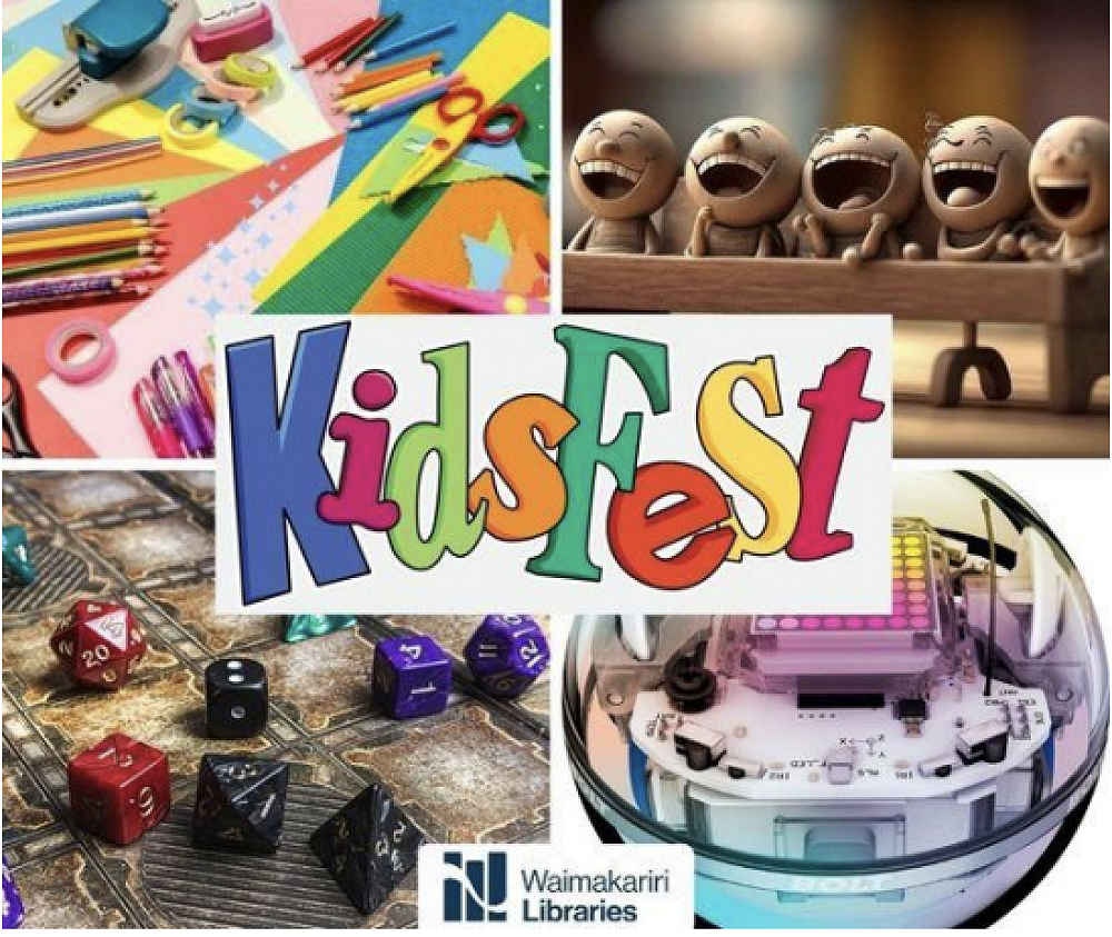 Kids Fest 2023 at Waimakariri Libraries