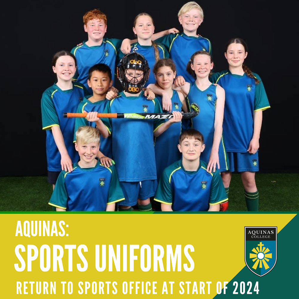 AC Sports Uniforms to be Returned to Sports Dept — Term 4 Newsletter ...