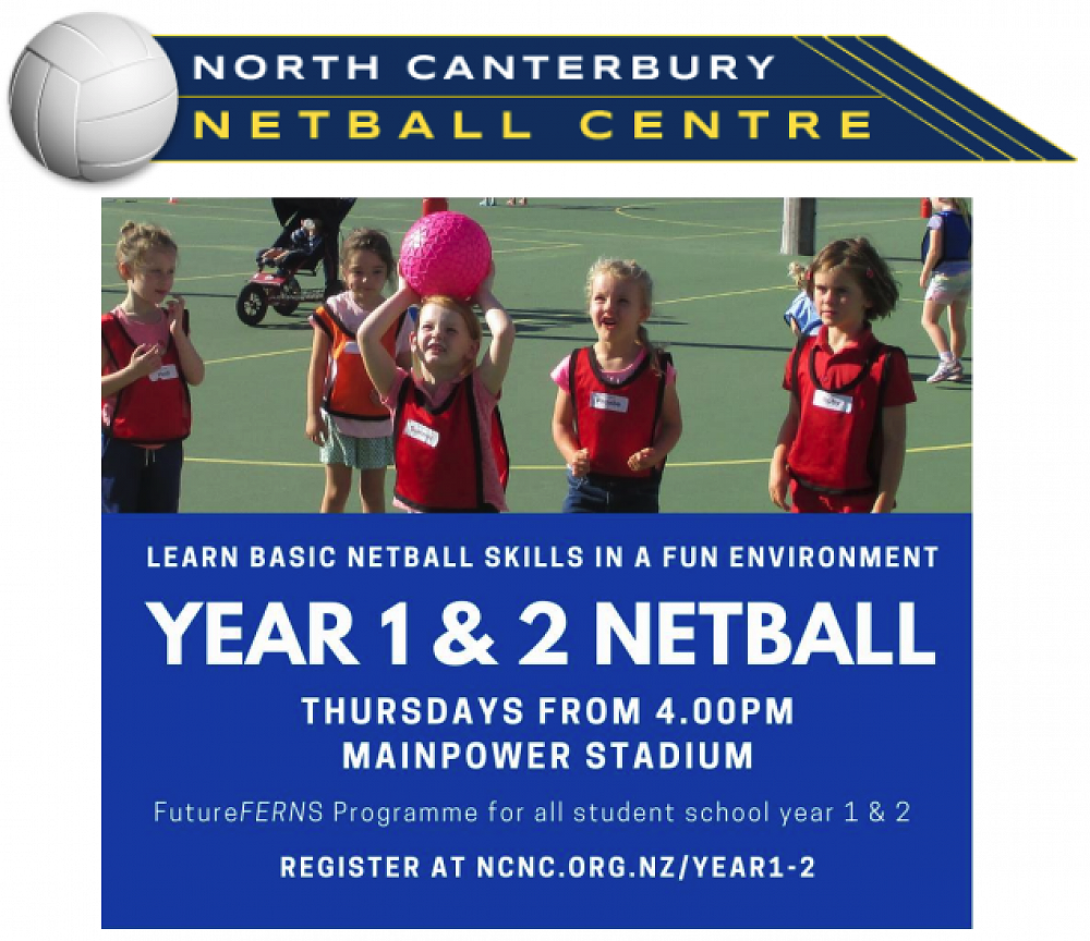 Future Ferns Programme - Netball for Years 1 & 2: — Woodend School ...