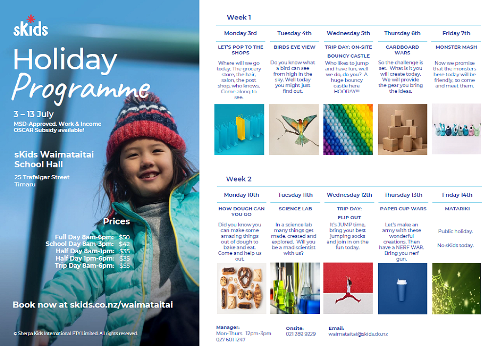 Skids Holiday Programme