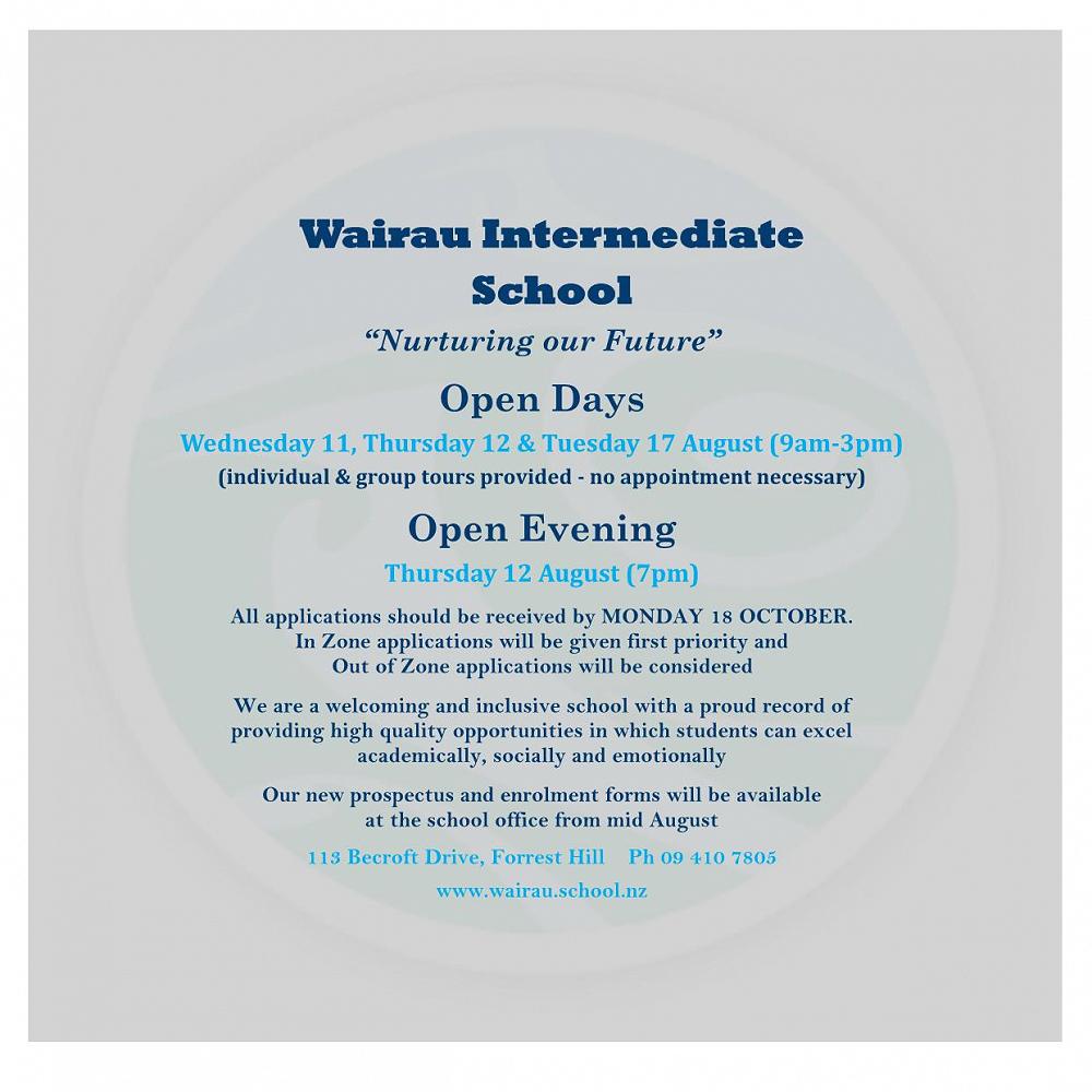Wairau Intermediate School