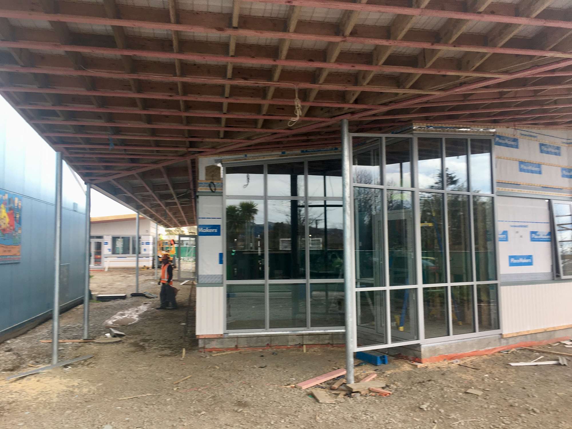 A peek inside the new admin block