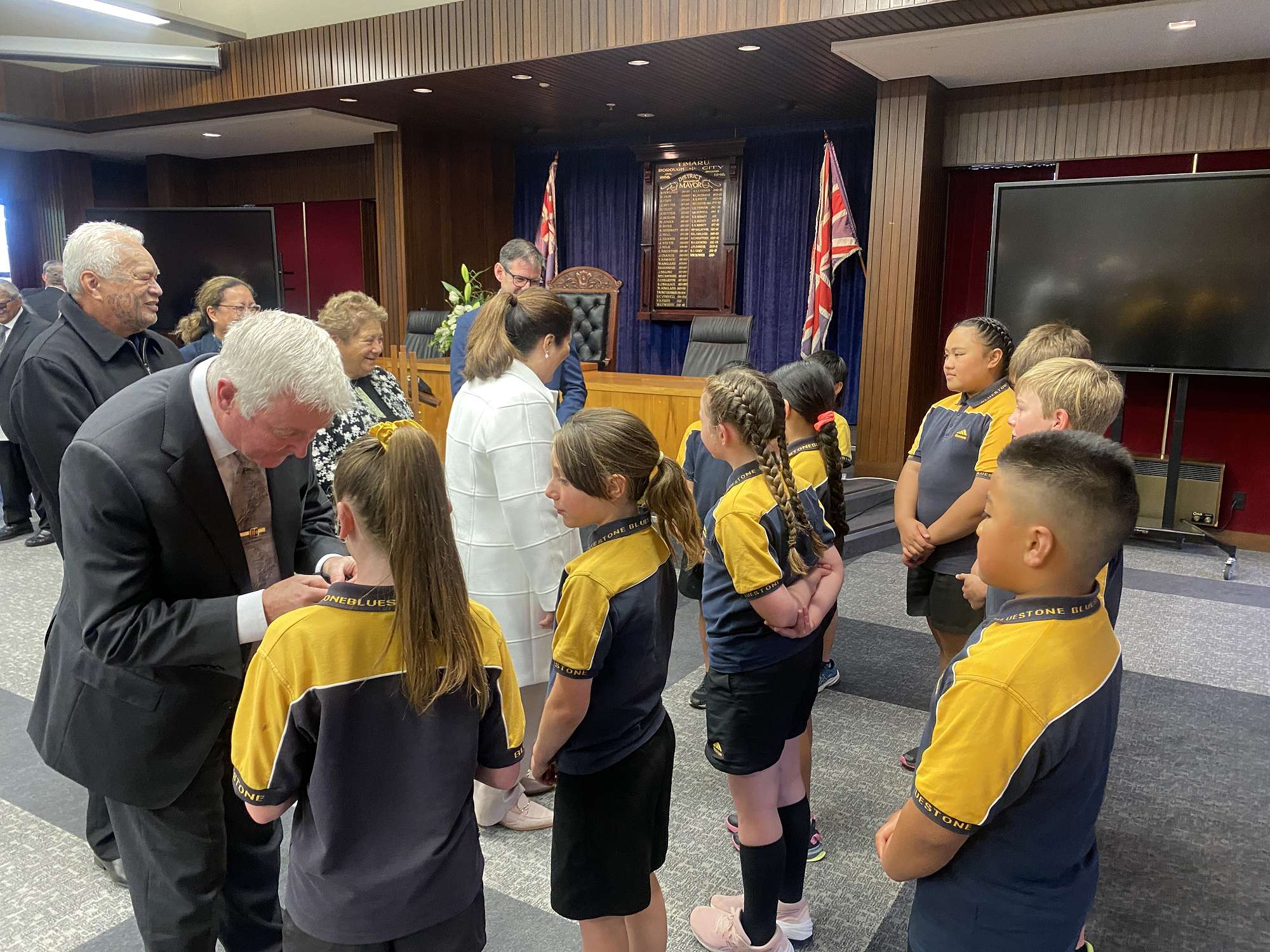 Bluestone School performs for the Governor-General of New Zealand!