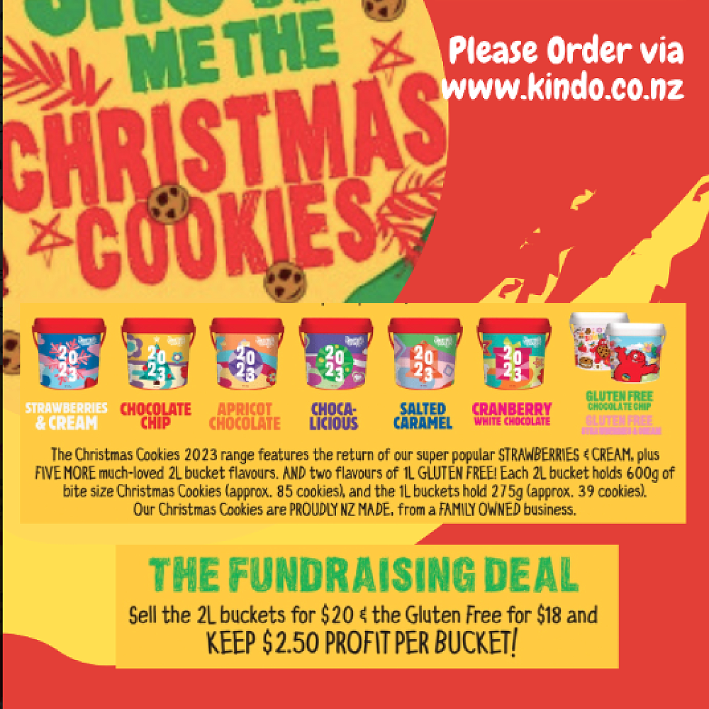 CHRISTMAS COOKIE TIME FUNDRAISER!! — Kāwerongo/Newsletter - Term 4 Week ...