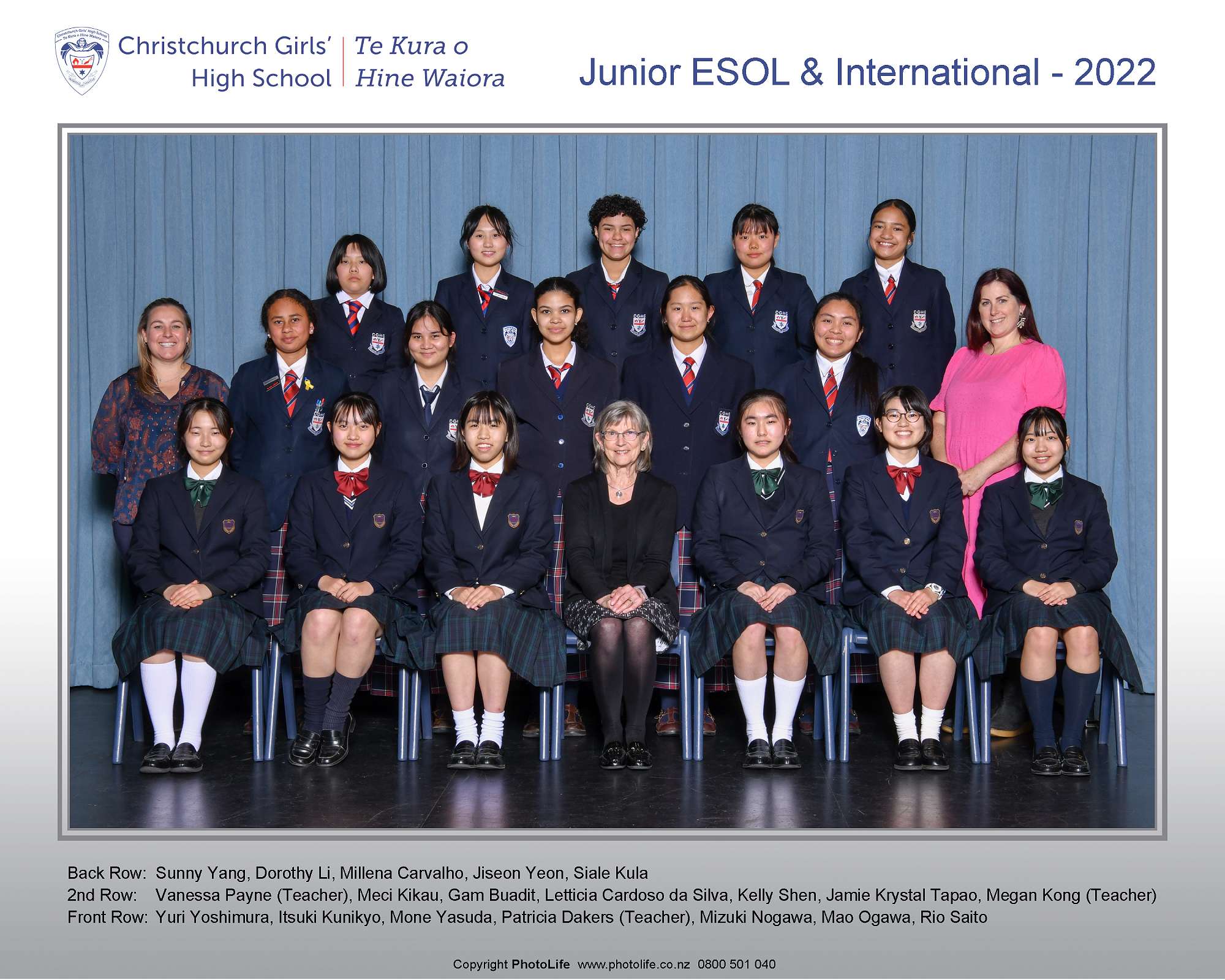 Junior ESOL and International Group
