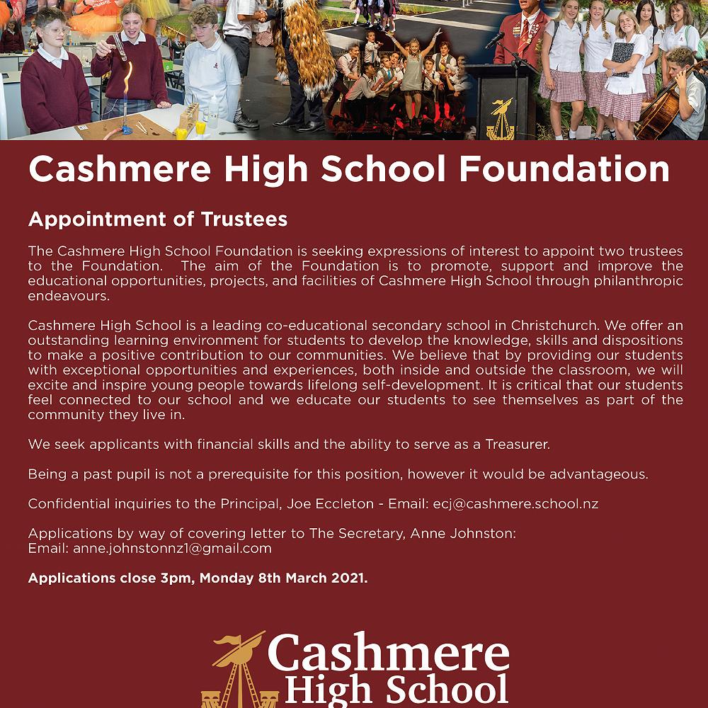 Cashmere High School Foundation