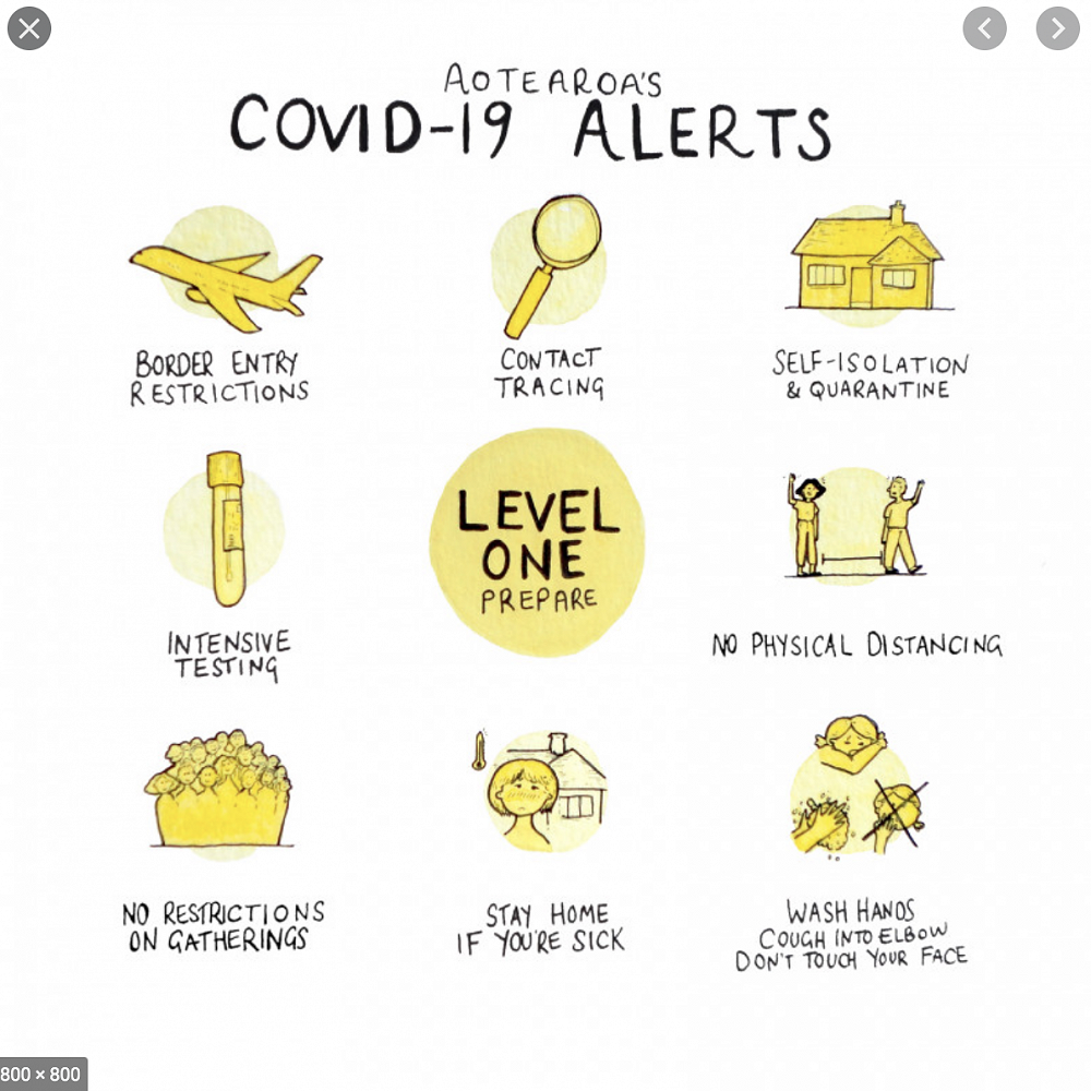 Golden Rules for Covid-19 Alert level 1