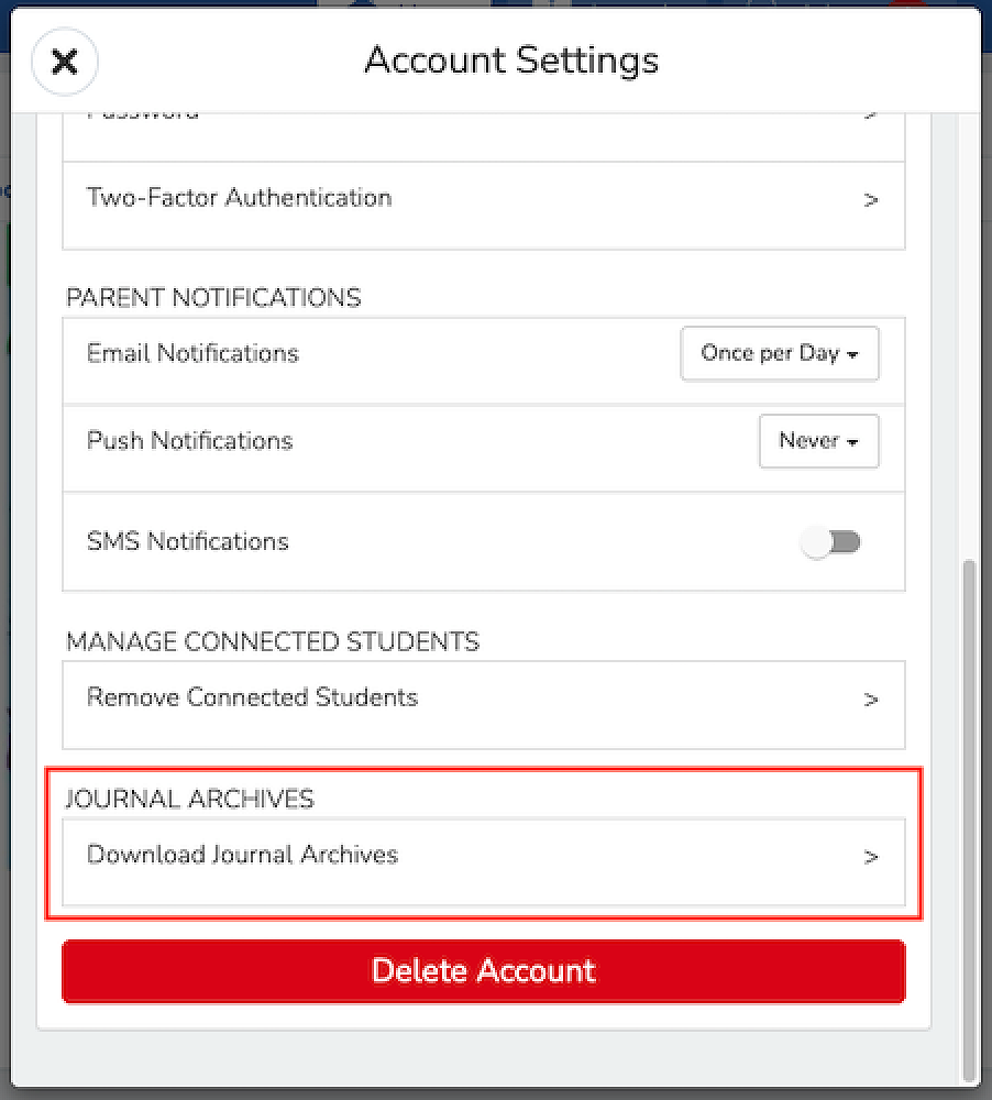 How to download your child's Seesaw journal