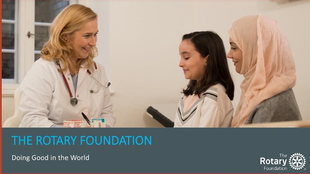 Rotary District Foundation Chair update